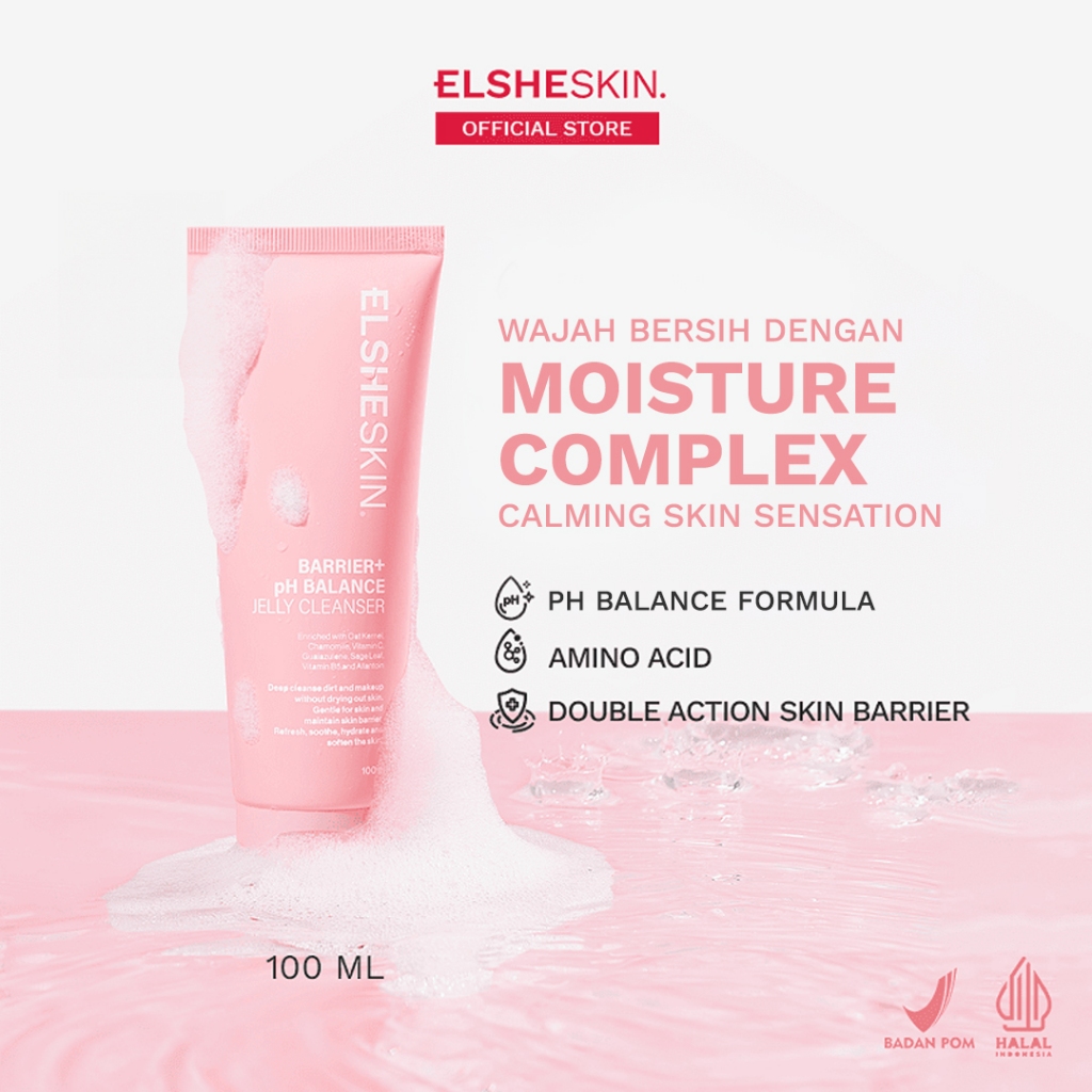 Jual ElsheSkin Barrier+ pH Balance Jelly Cleanser - Moisturizing and ...