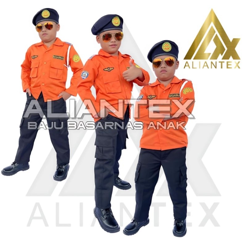 Jual ALIANTEX - Baju Basarnas Anak | Shopee Indonesia