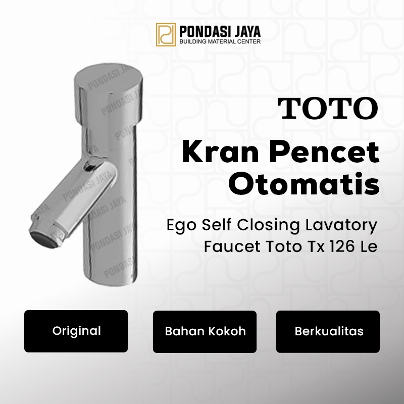 Jual TOTO Ego Self Closing Lavatory Faucet Toto Tx 126 Le | Shopee ...