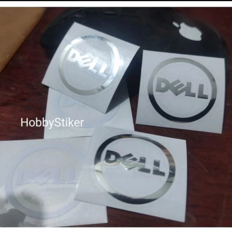 Jual Stiker logo laptop dell custom premium chrome | Shopee Indonesia