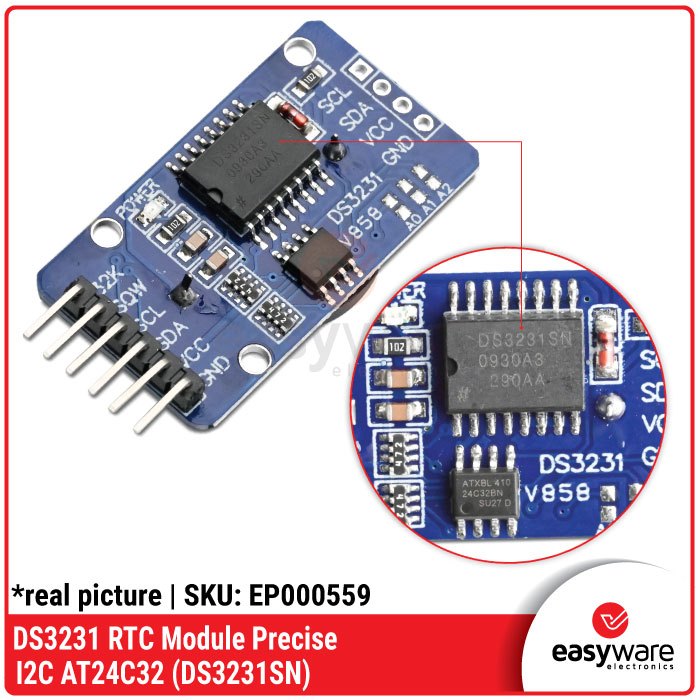 Jual DS3231 RTC DS3231SN Module tanpa baterai | Shopee Indonesia Jual DS3231 RTC DS3231SN Module tanpa baterai | Shopee Indonesia
