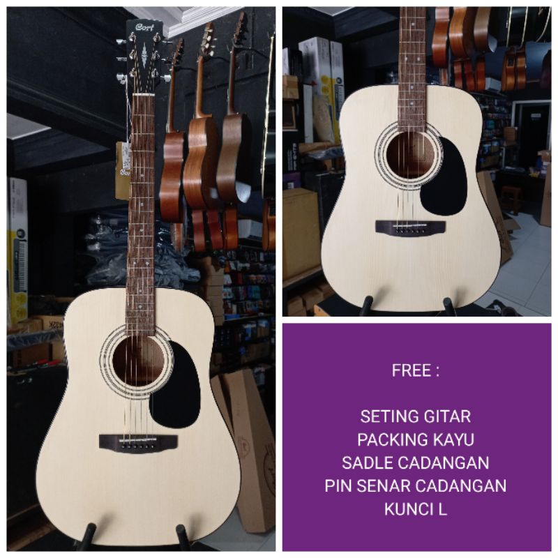 Jual GITAR CORT AD810 OP ORIGINAL GITAR CORT AKUSTIK ELEKTRIK | Shopee ...