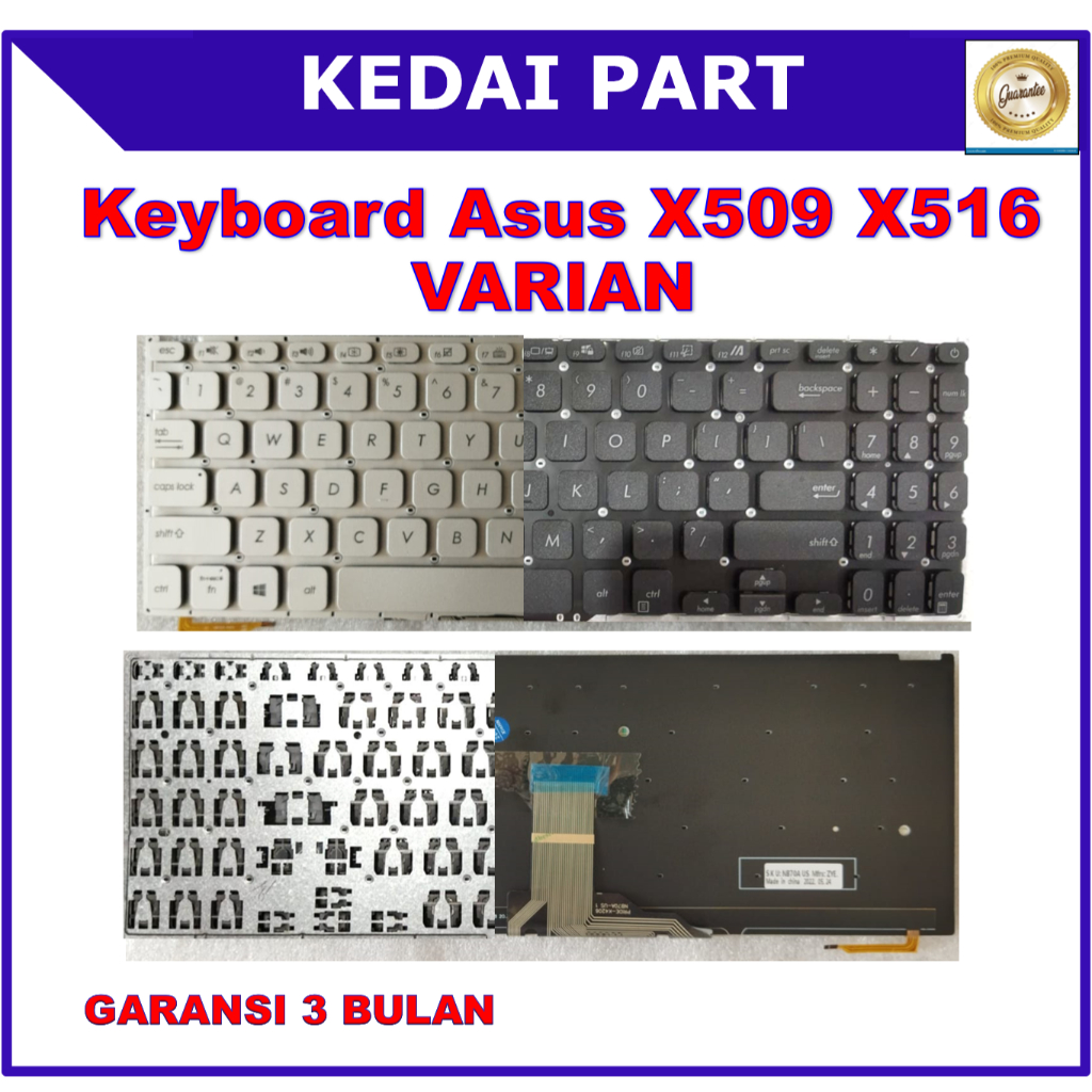 Jual Keyboard Asus Vivobook 15 X509 X516 A509 A509MA A509FA X509B X509D ...