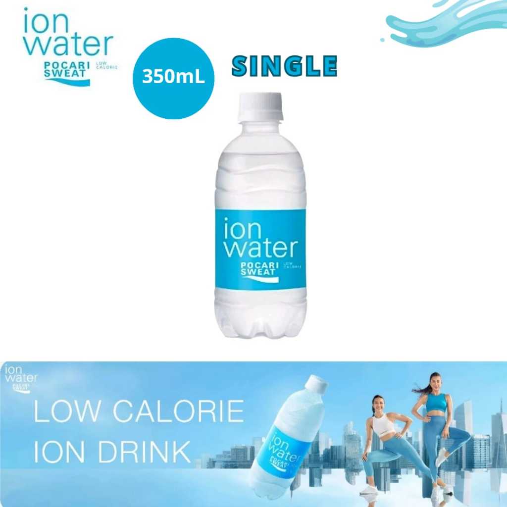 Jual ION WATER Pocari Sweat Minuman ISOTONIC Rendah Kalori Pet Botol ...