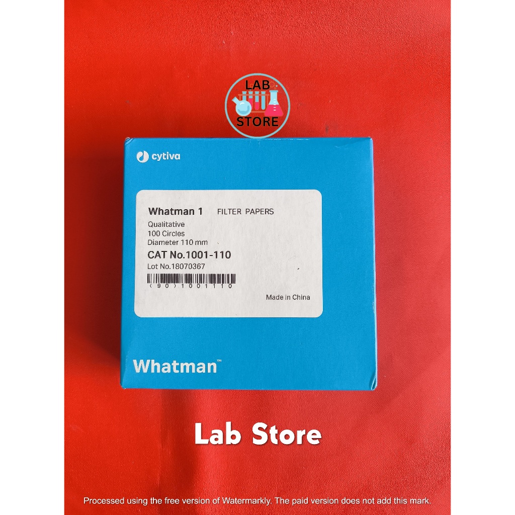 Jual Kertas Saring Whatman No. 1 Diameter 11 cm / Whatman Filter Paper ...