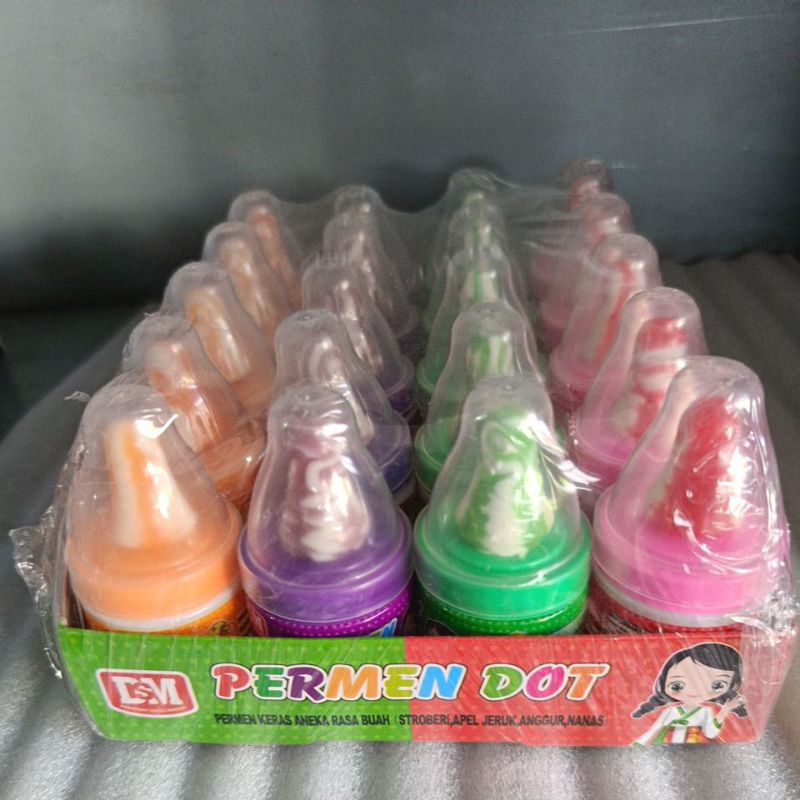 Jual DSM - Permen Dot Pelangi isi 20pcs | Shopee Indonesia