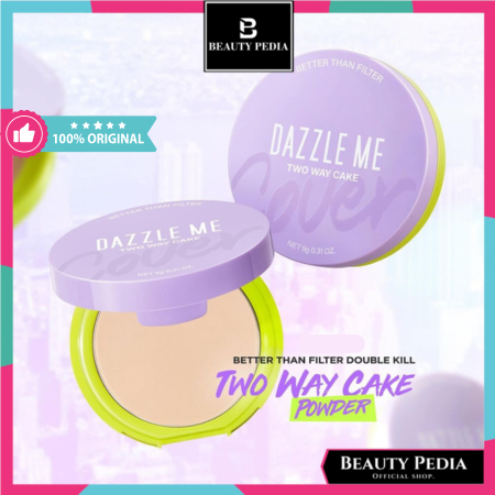 Jual Beauty Pedia DAZZLE ME Better Than Filter Double Kill Two Way Cake ...
