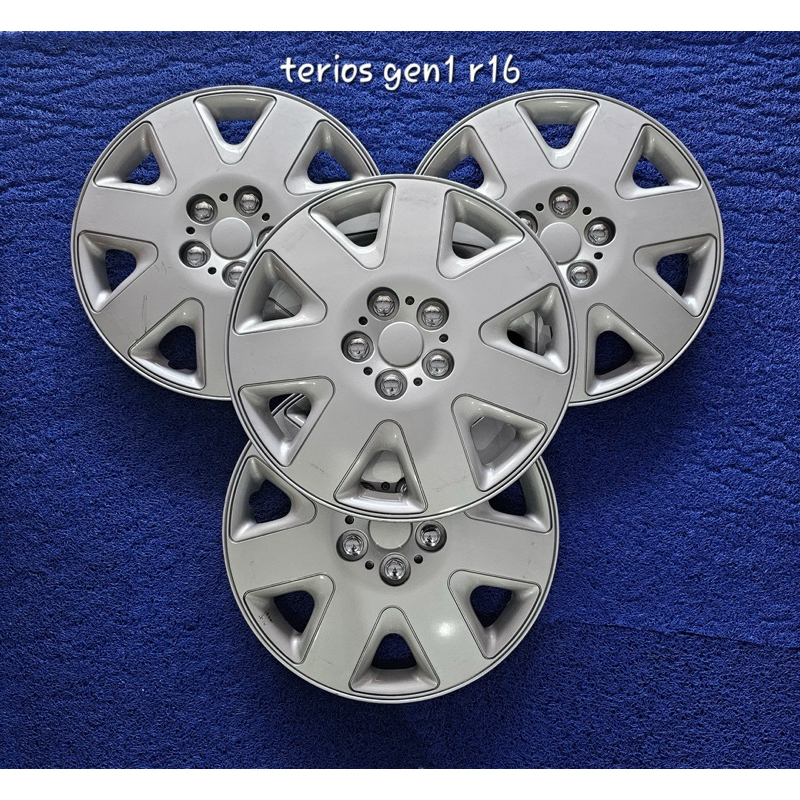 Jual Wheeldop Wildop Daihatsu Terios Gen 1 R16 Original Tutup Velg ...