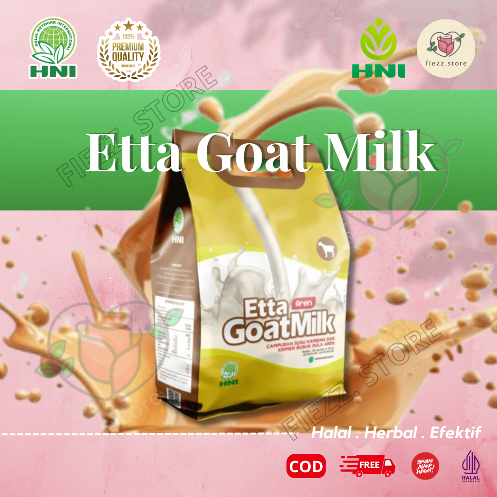 Jual Etta Goat Milk EGM Aren Susu Kambing Etawa HNI HPAI Kesehatan Gigi ...