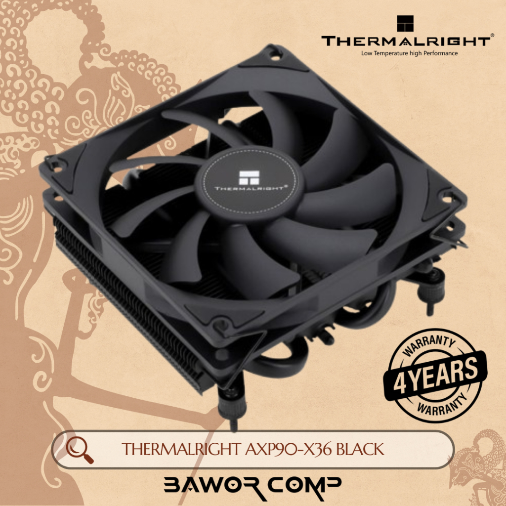 Jual THERMALRIGHT AXP90-X36 BLACK Low Profile | CPU Cooler HSF Intel ...