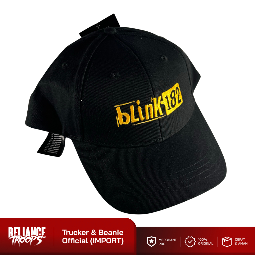 Jual Cap Official | Blink 182 - Modern Logo | Shopee Indonesia