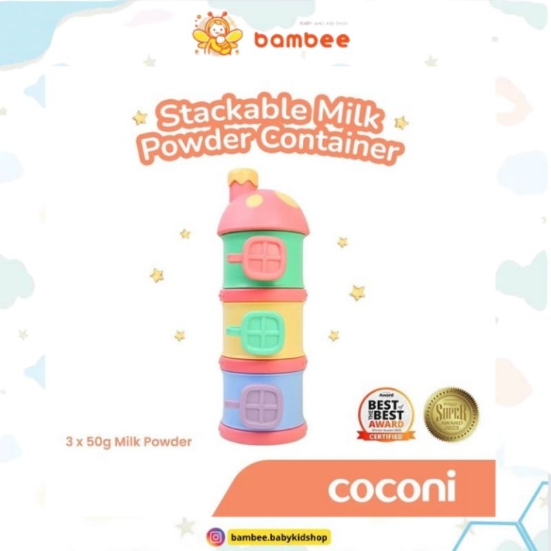 Jual Coconi Stackable Milk Powder Container/ Tempat Susu Coconi/ Coconi ...
