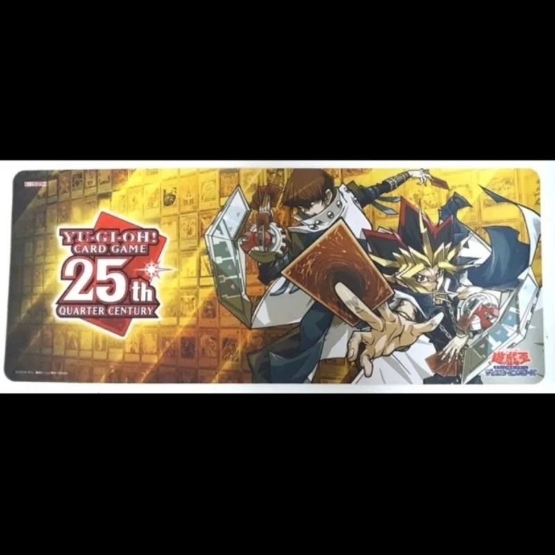 Jual Rubber Playmat Play Mat Alas Karet 24,5 x 62 cm Yugioh Quarter ...