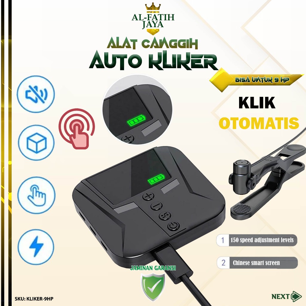Jual Automatic Smart Clicker Alat Tap Tap Pengklik Screen Layar ...