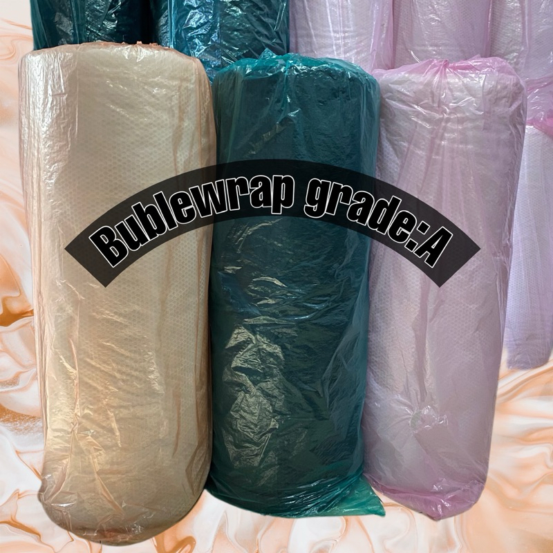 Jual BUBLE WRAP BUNGKUS packing hitam bening 125x50m 2kg 2,4kg 3kg | Shopee Indonesia