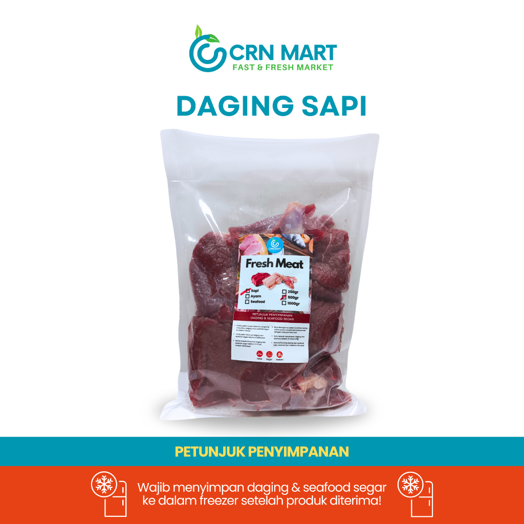 Jual CRN MART - Daging Sapi Segar/Daging Sapi Fresh/Daging Sapi Rendang ...