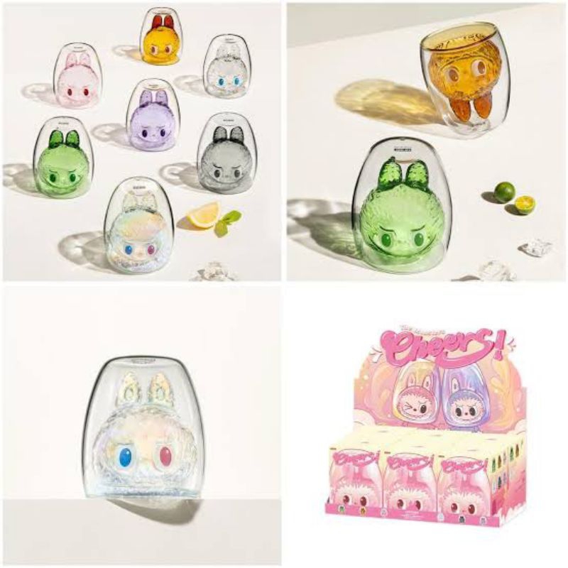 Jual [FULLSET] LABUBU THE MONSTERS CHEERS SERIES Labubu Double walled ...