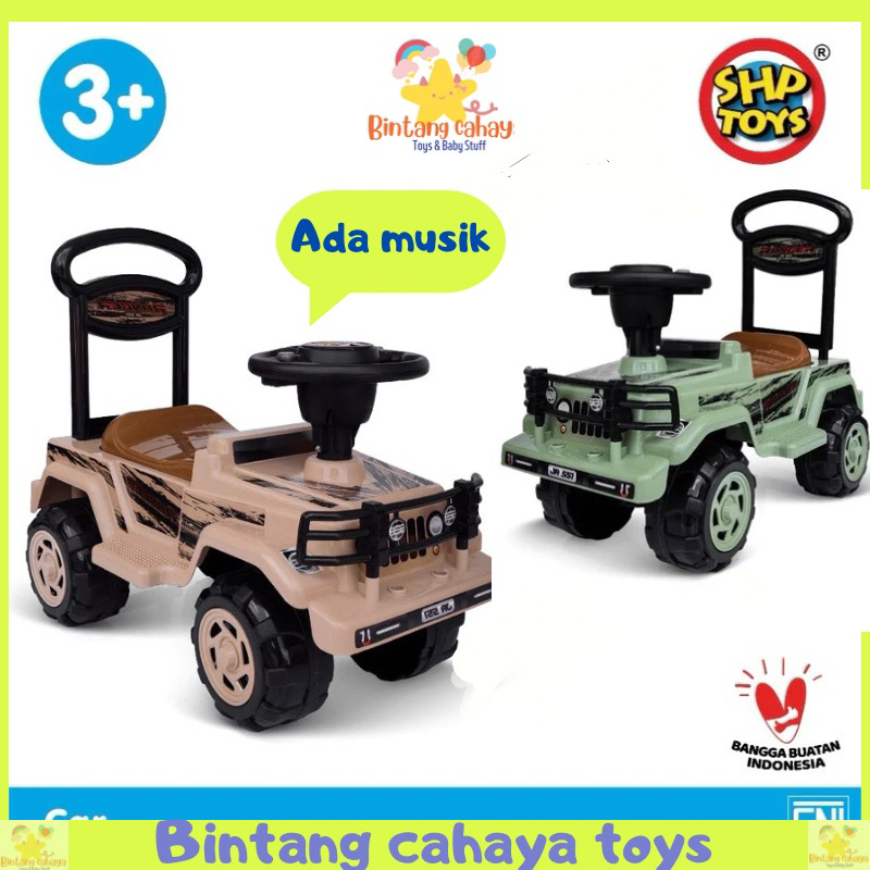 Jual Mainan mobil dorong anak SHP JR 551 RAMBO 891 RIDE ON mobil duduk ...