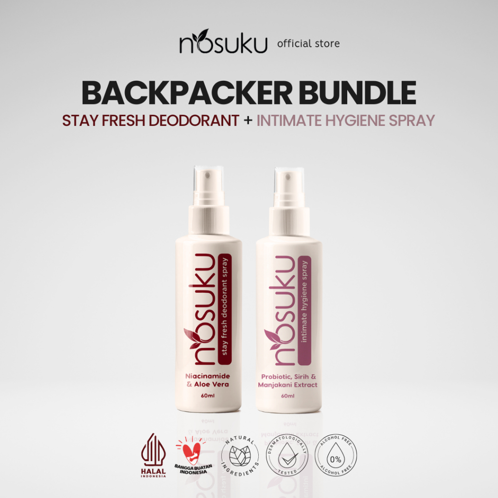 Jual NOSUKU [ 2 PCS] Backpacker Bundle | Shopee Indonesia