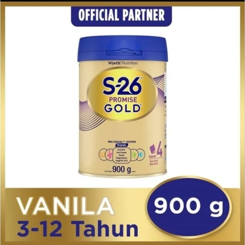 Jual Susu S-26 S26 Promise Gold TAHAP 4, Vanila, 900 gram | Shopee ...