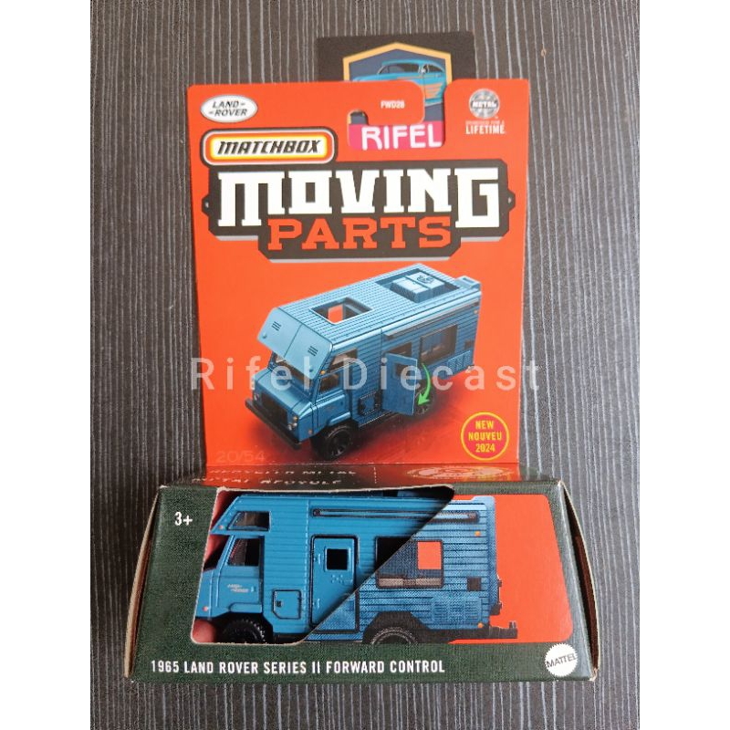 Jual Matchbox Moving Parts 1965 Land Rover Series II Foward Control ...