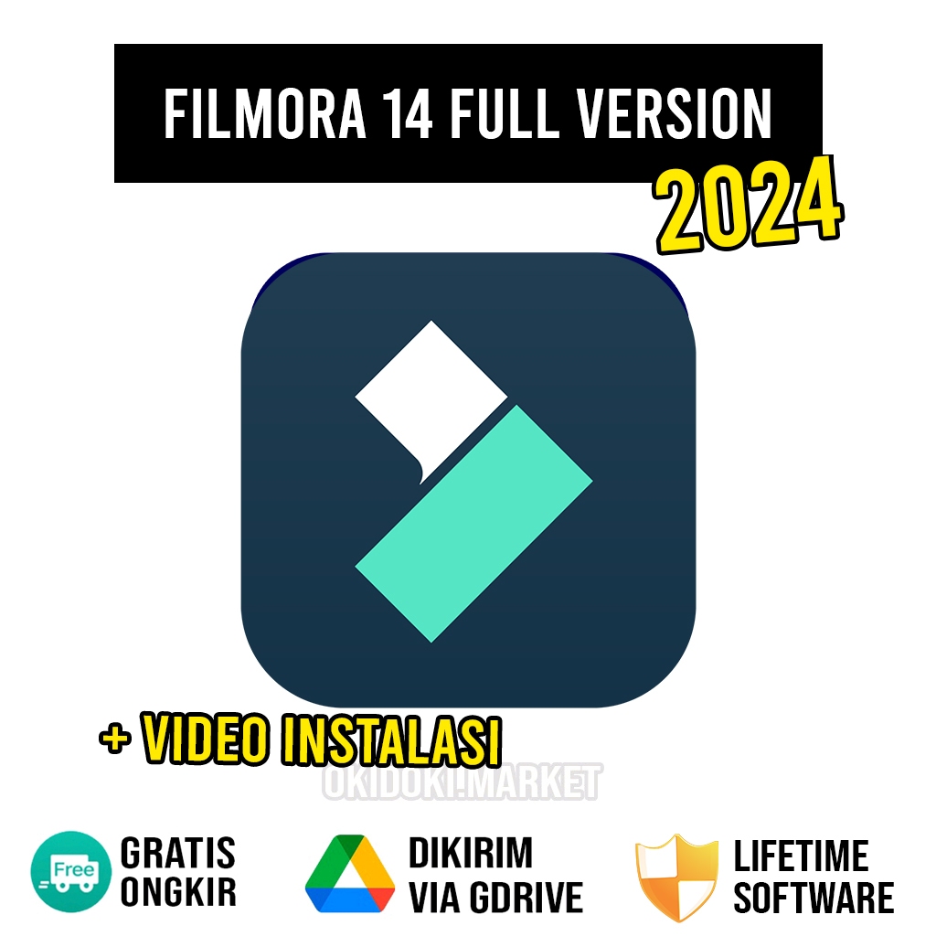 Jual Filmora 14 Full Version + Vid Instalasi WINDOWS | Shopee Indonesia