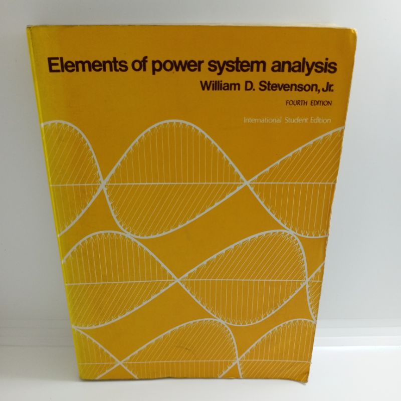 Jual Elements of Power System Analysis Fourth Edition by William D ...