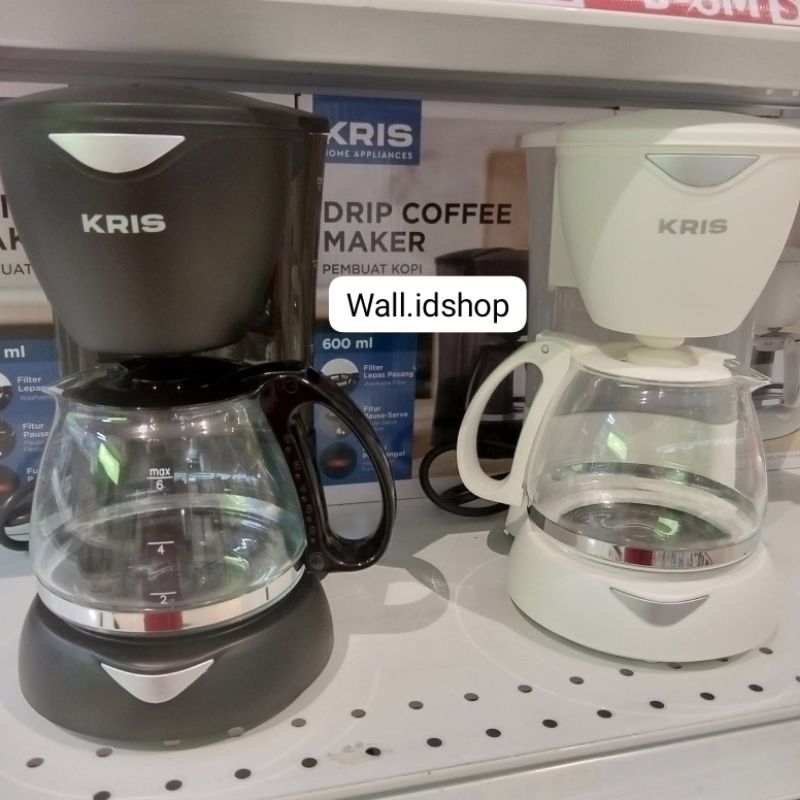 Jual Kris 600 Ml Coffee Maker Swing 550 Watt - Hitam dan Putih | Shopee ...