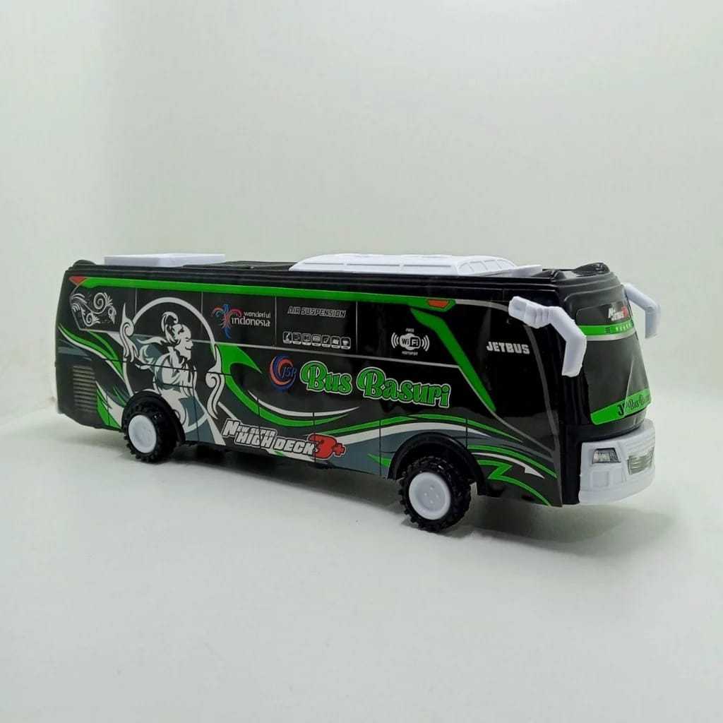 Jual Mainan Mobil Bus Basuri TELOLET Ada Musik dan Lampu MURAH ...