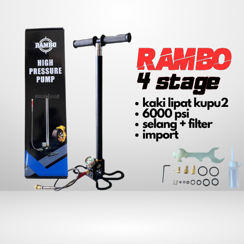 Jual Pompa 4 Stage Rambo Filter Besar 6000psi Murah Berkualitas ...