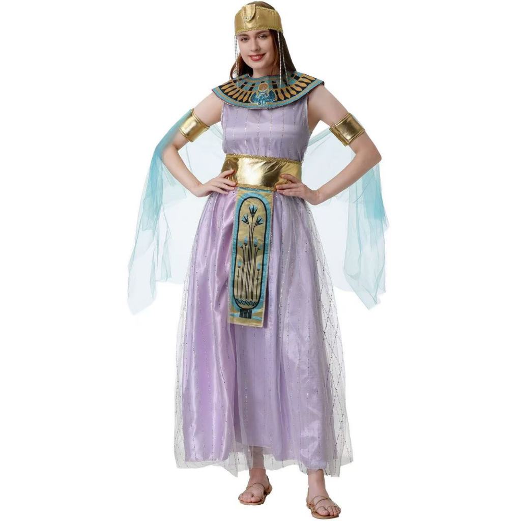 Jual M-XL medieval Athena Roman costume, court Greek goddess Halloween ...