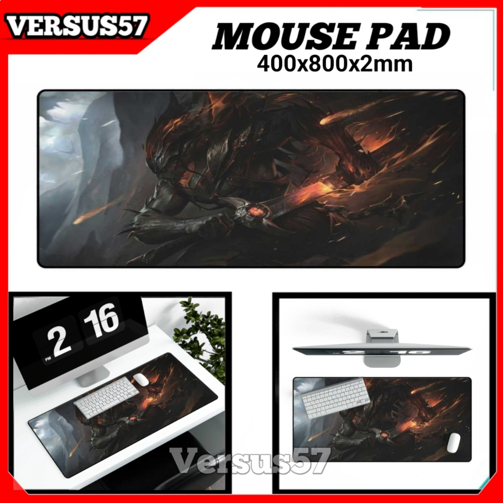 Jual Mouse Pad Gaming XL Rubber Alas Laptop Mouse Keyboard Motif ...