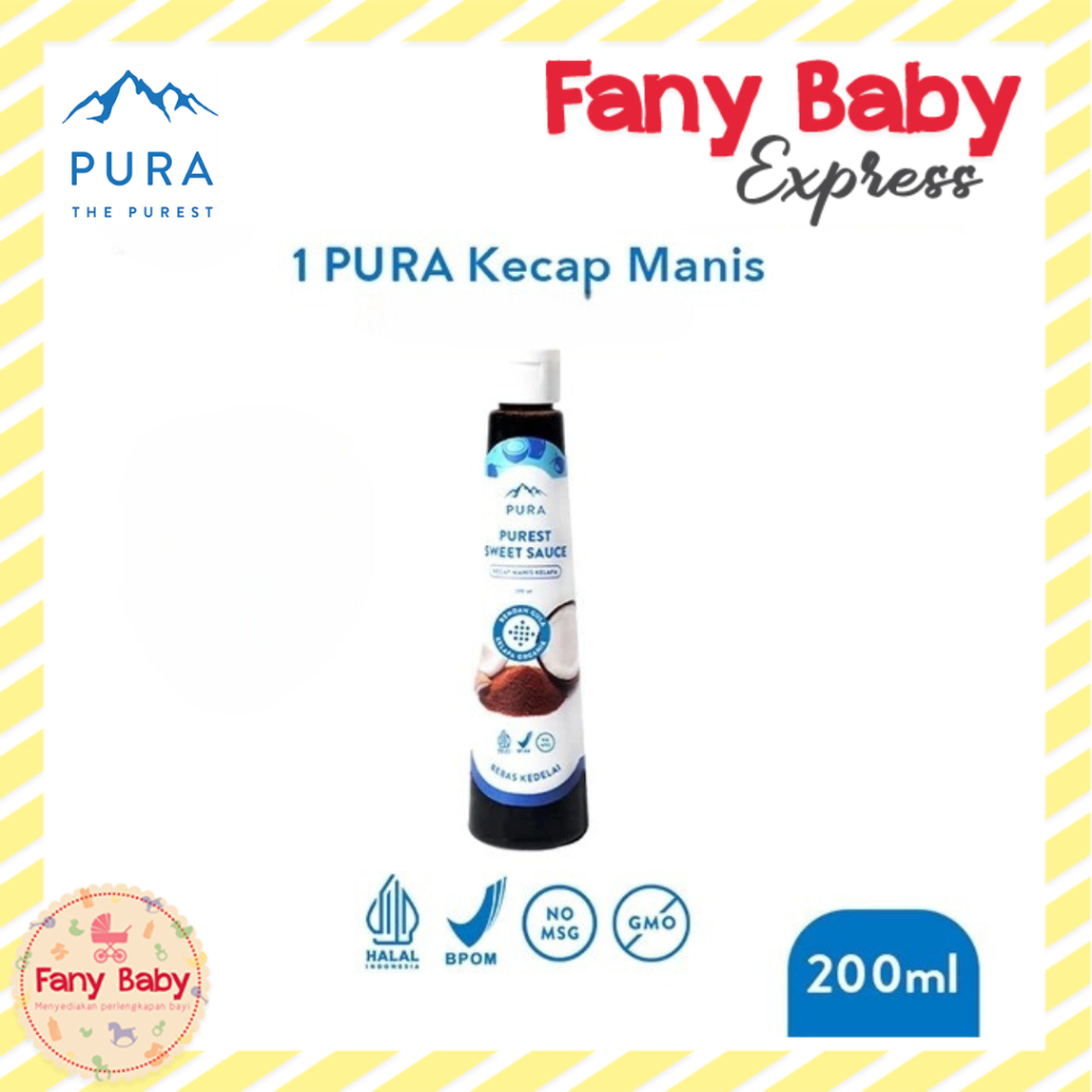 Jual PURA KECAP MANIS KELAPA 200ML | KECAP MPASI RENDAH GULA | Shopee ...