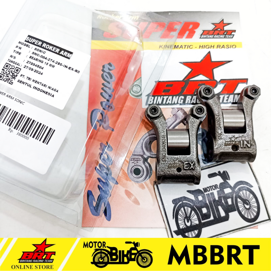Jual Pelatuk Roller Rocker Arm RRA BRT Sonic New GTR 150 CBR CB 150 NEW ...