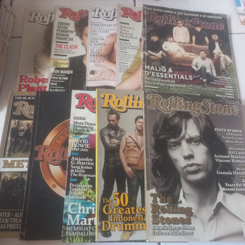 Jual MAJALAH ROLLING STONE | Shopee Indonesia