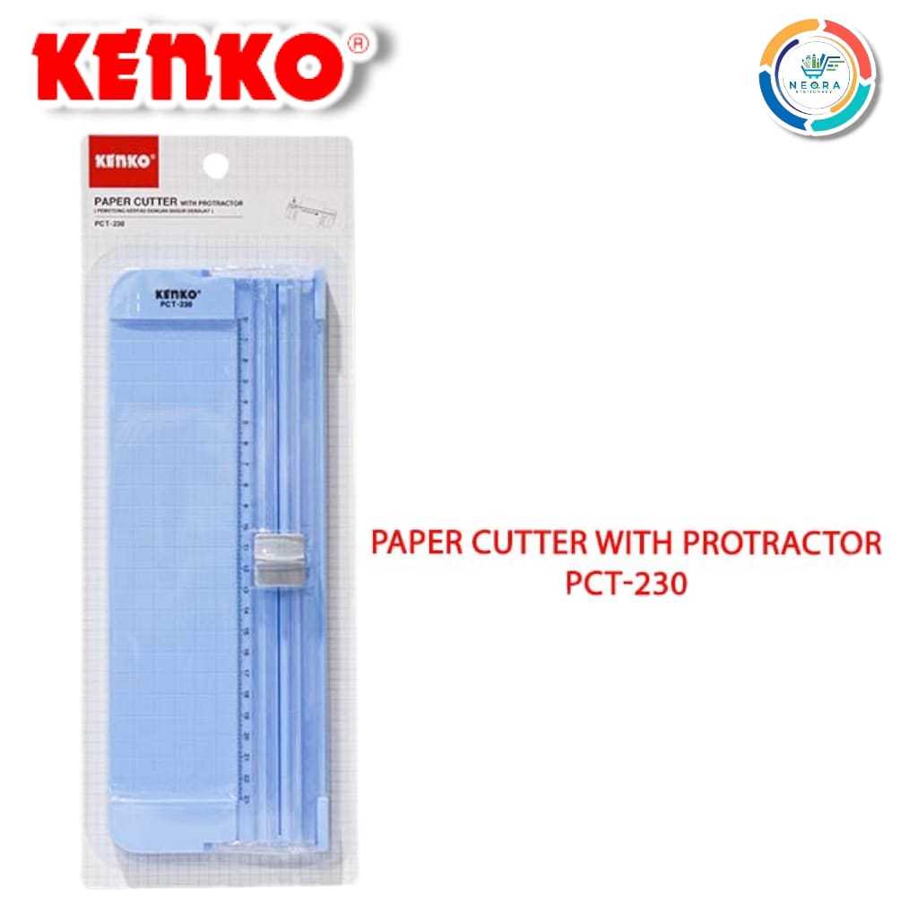 Jual Kenko Pemotong Kertas Paper Cutter With Protractor | Busur PCT-230 ...