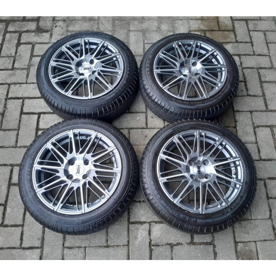Jual VELG MOBIL BEKAS R15 LUBANG 4 HSR BALIGE R15X6,5 H4X100 ET42 + BAN 185 55 R15 COCOK,BRIO ...
