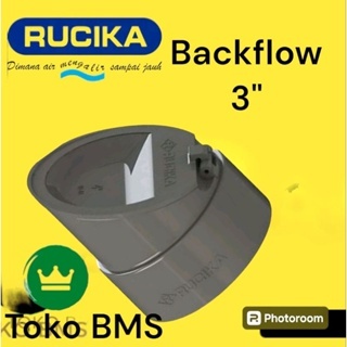 Jual Rucika Back Flow Valve 3 Inch Backflow Tutup Pipa Anti Tikus ...