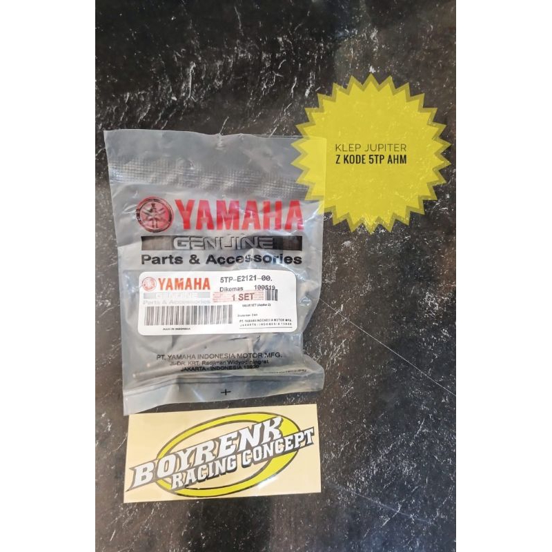 Jual KLEP SET JUPITER Z/VEGA R OLD KODE 5TP-BOYRENK SURABAYA | Shopee ...