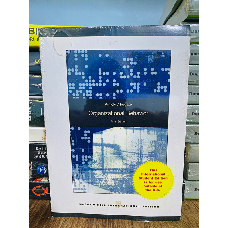 Jual Buku Organizational Behavior edisi 5 oleh Kinicki / Fugate ...