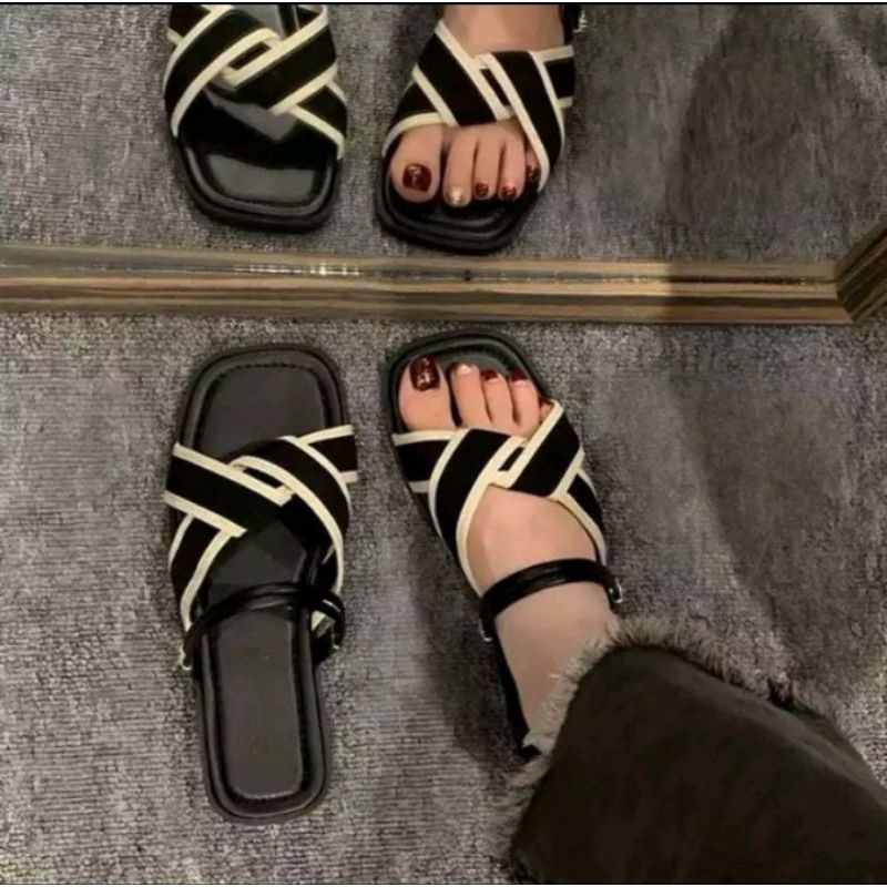 Jual sandal teplek wanita kekinian | Shopee Indonesia