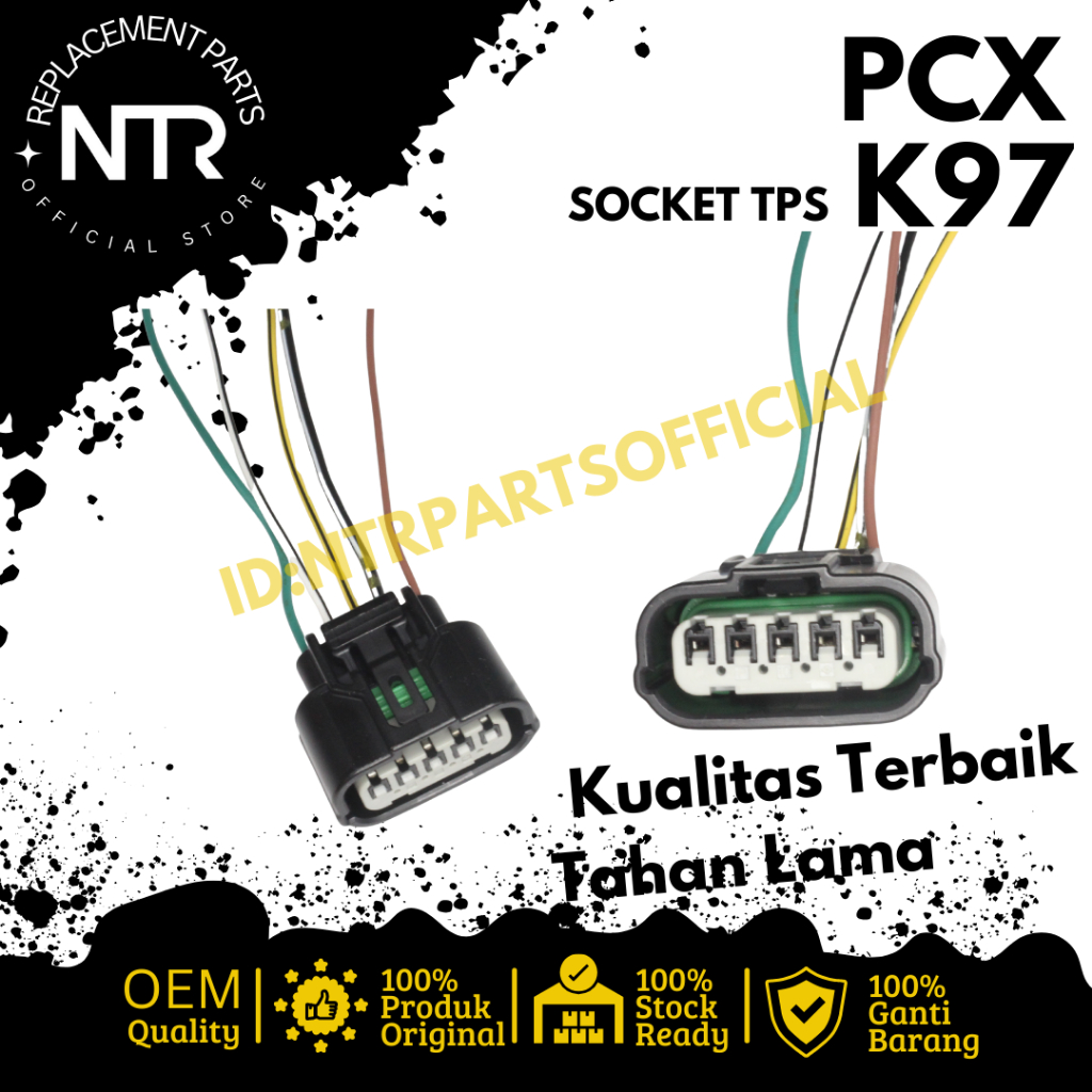 Jual Socket Soket Sensor MAQS TPS PCX 150 160 Cb150R Sonic GTR Original ...