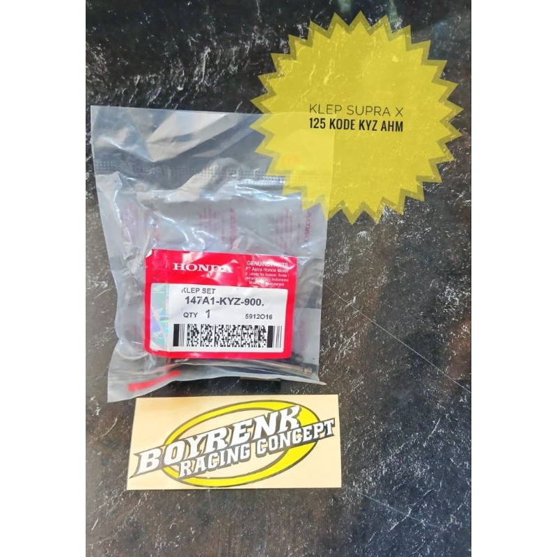 Jual KLEP HONDA SUPRA X 125 KODE KYZ AHM- BOYRENK SURABAYA | Shopee ...