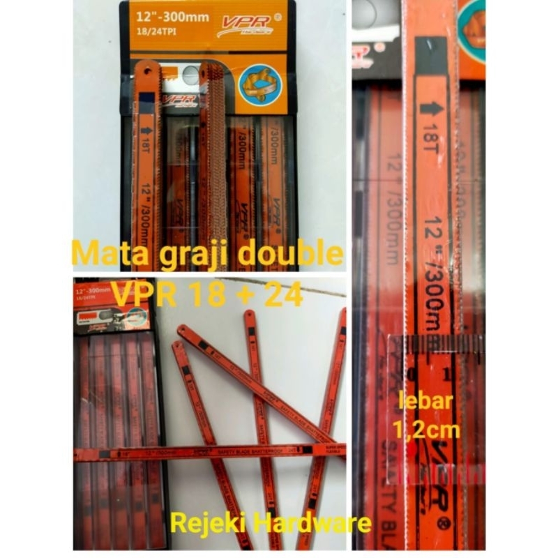 Jual VPR Mata Gergaji Besi 2 sisi 18 T / 24 T Graji Double Bukan Merek ...