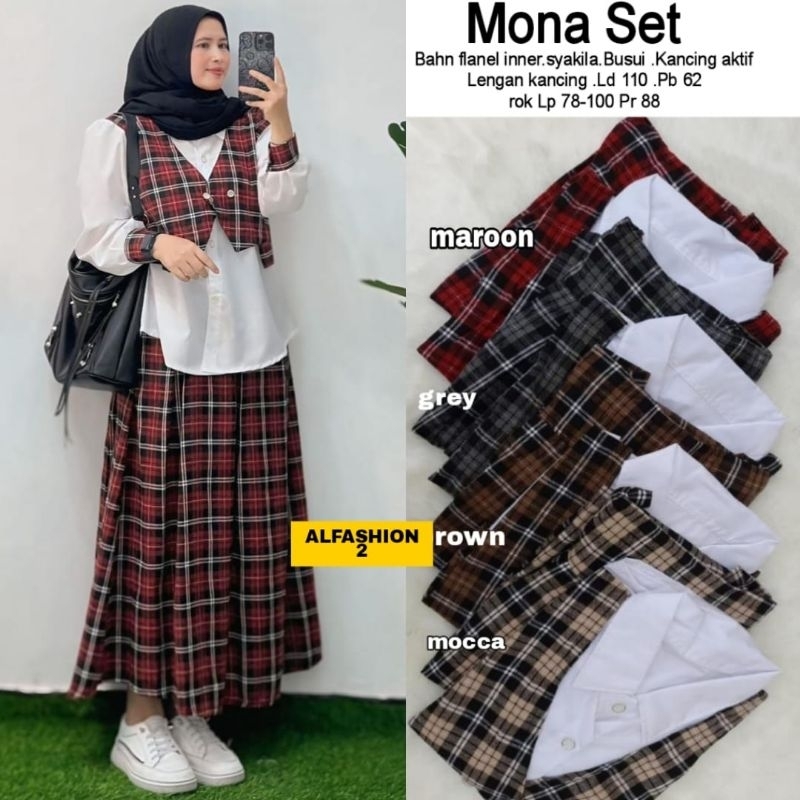 Jual Mona Set • Original Alfashion • | Shopee Indonesia