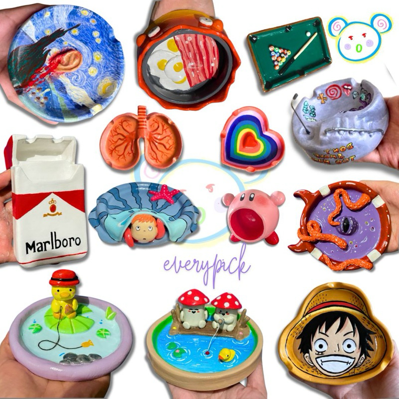Jual EVERYPICK | CUSTOM CLAY Ashtray / Asbak / Trinket / dll | Shopee ...