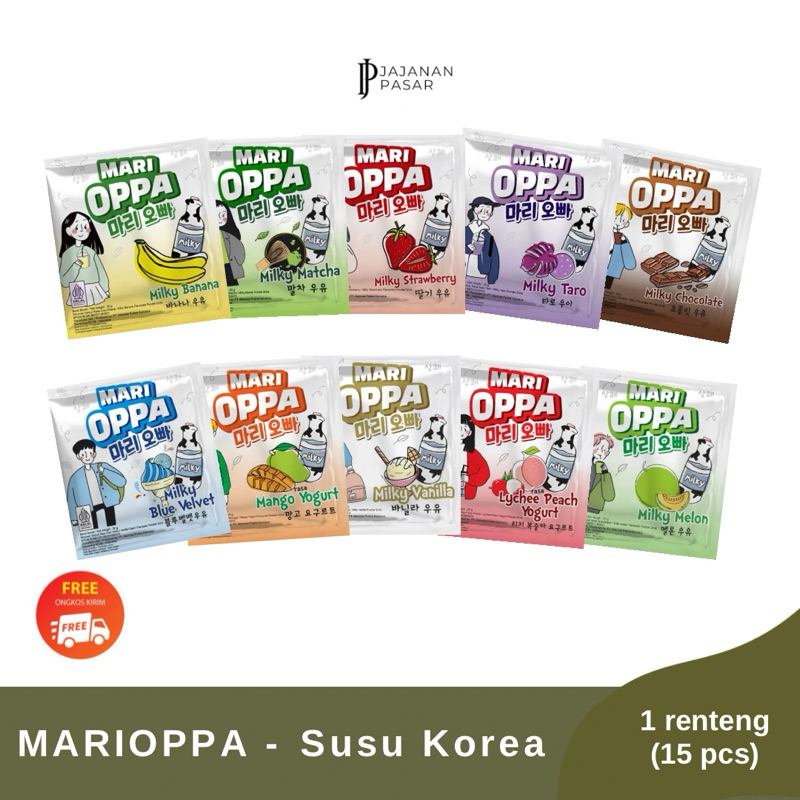 Jual MariOPPA Minuman Sachet 1 Renceng All Variant | Shopee Indonesia