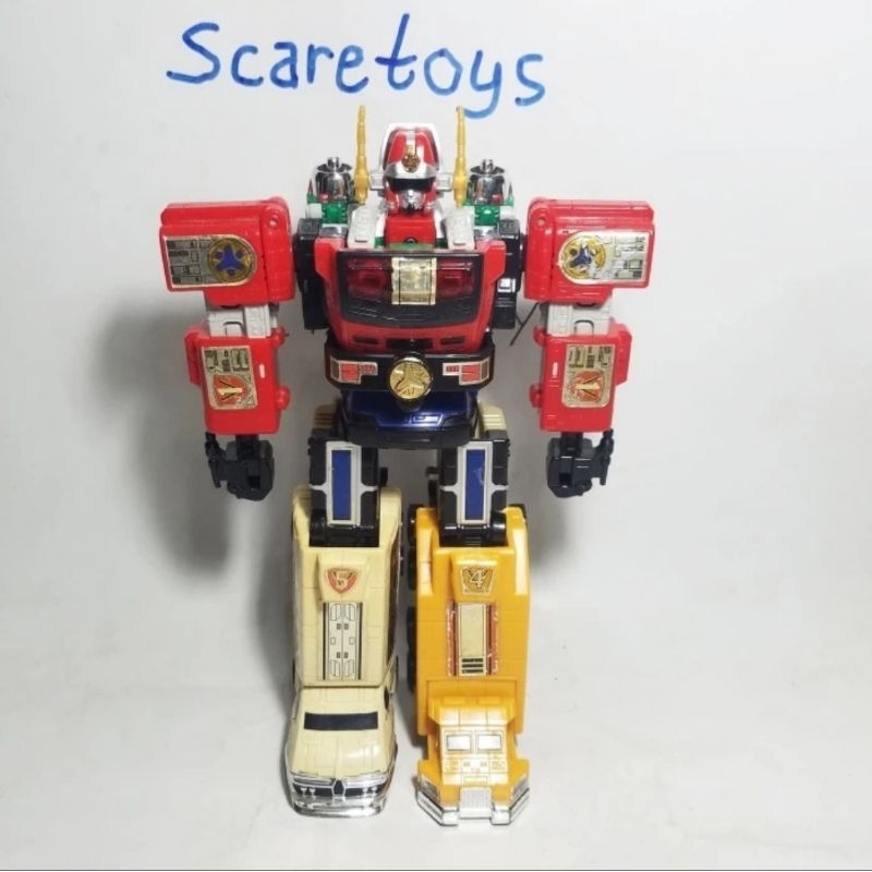 Jual dx victory robo megazord gogo five power rangers lightspeed rescue ...