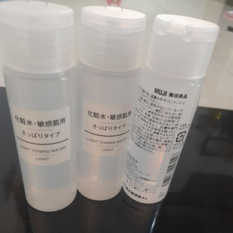 Jual [JAPAN] MUJI Light Toning Water 50ml | Shopee Indonesia
