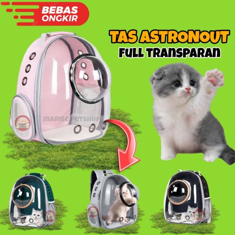 Jual Tas astronot kucing - tas kucing murah - travel bag kucing - pet ...